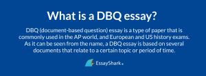 How to Write a DBQ Essay Easily