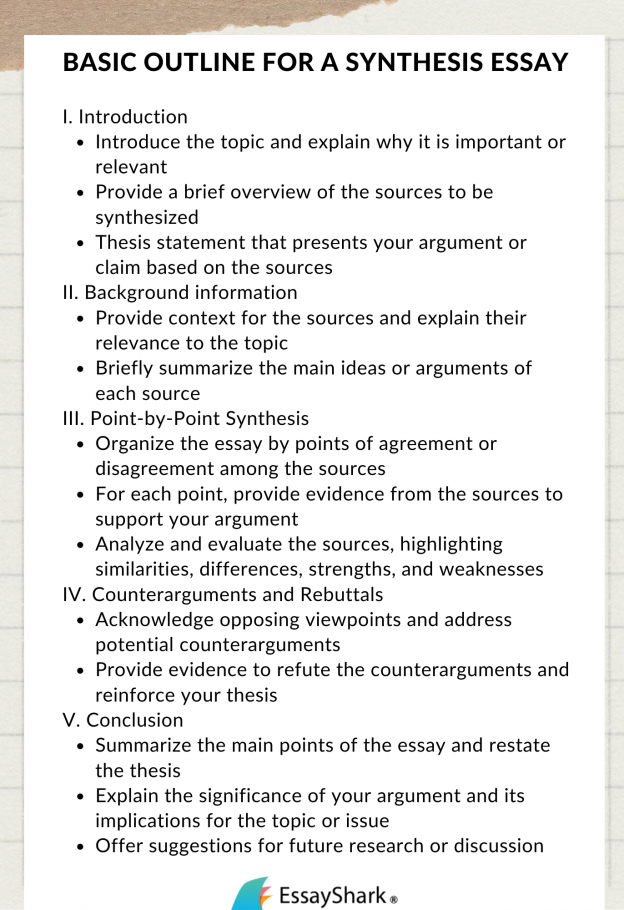 How to Write a Synthesis Essay | Definition, Structure & Examples
