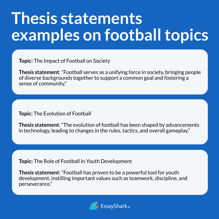 The Best Compilation of Football Research Paper Topics
