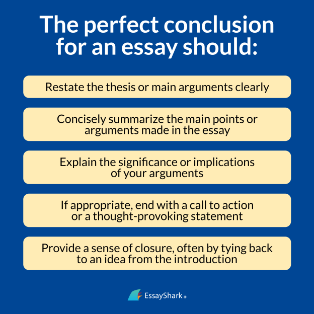 How to Write a Conclusion for an Essay Correctly