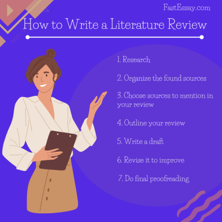 5 Easy Steps to Write a Literature Review Fast
