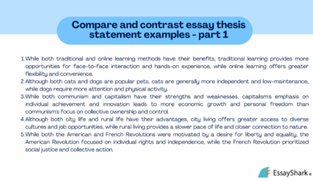 How to Write a Compare and Contrast Essay: Quick Guide with Examples