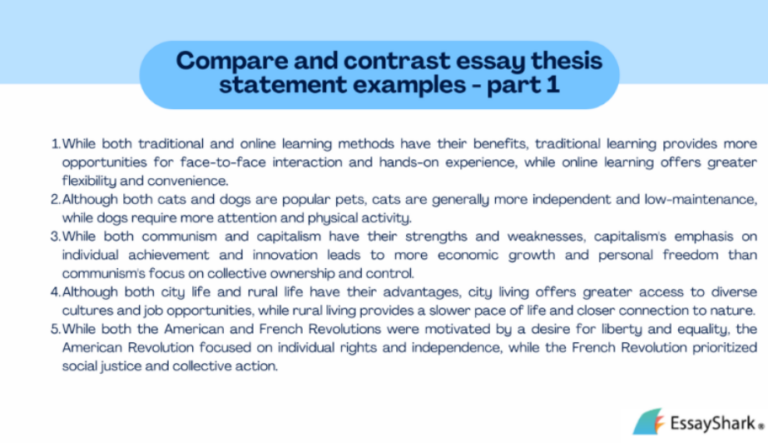 How to Write a Compare and Contrast Essay: Quick Guide with Examples