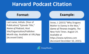 How to Cite a Podcast in MLA, APA, Harvard & Chicago Style